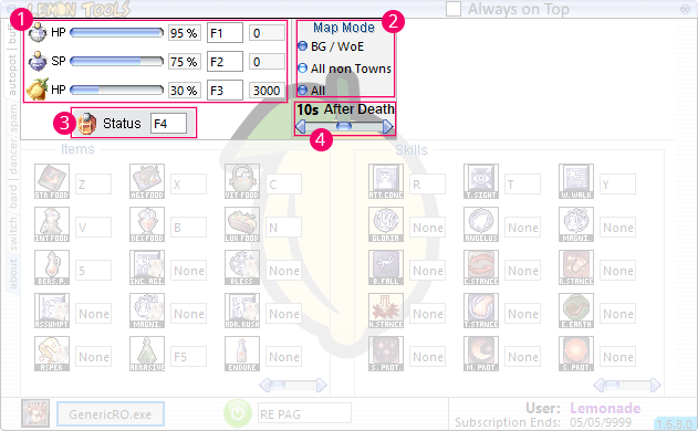 Lemon Tools - Autopot, Macro and more!