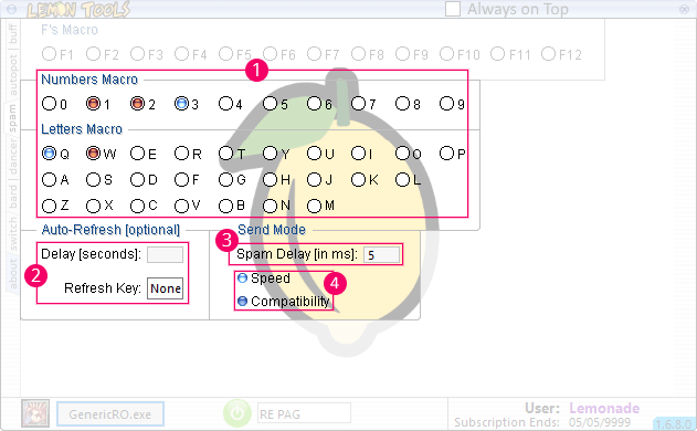 Lemon Tools - Autopot, Macro and more!